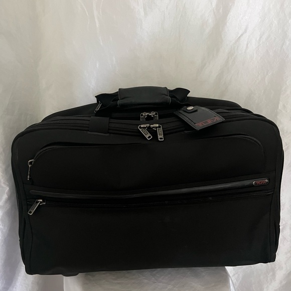 Tumi | Bags | Tumi Ballistic Nylon Roll Carron Black | Poshmark